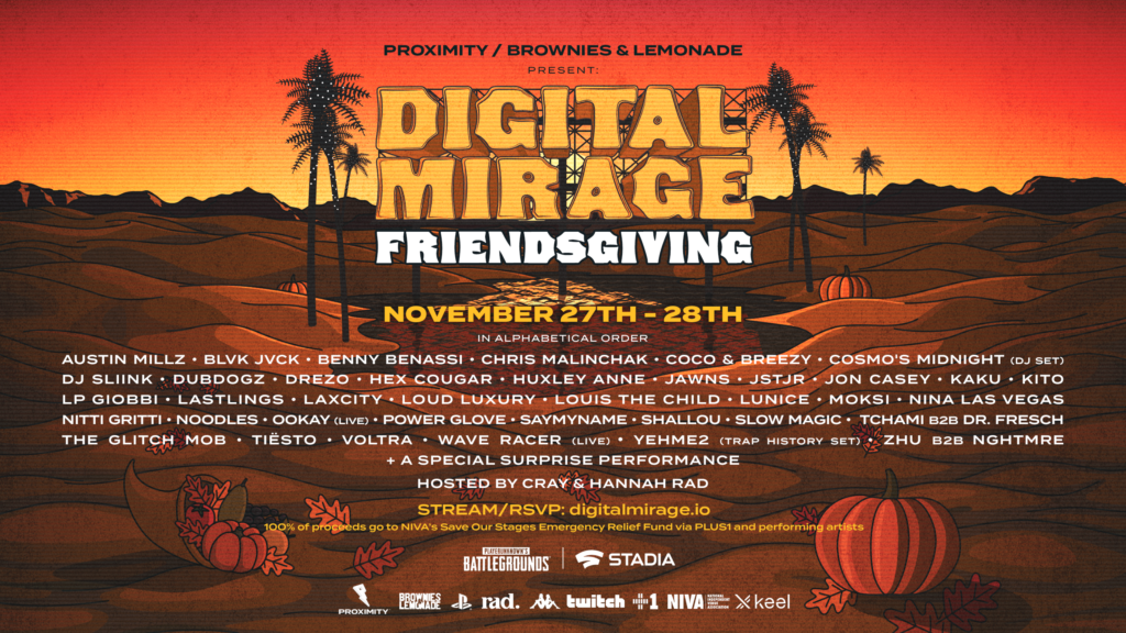 Digital Mirage Announces Friendsgiving Edition [RSVP] | The Nocturnal Times