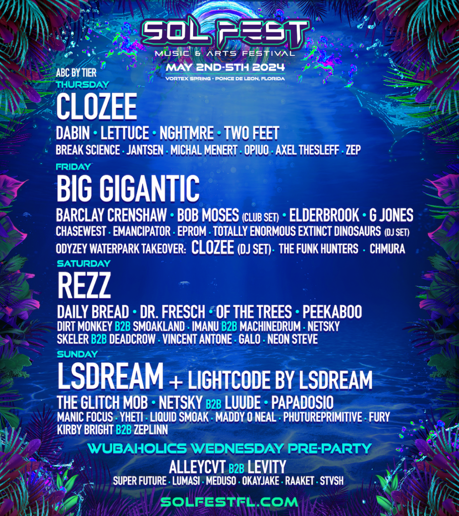 Florida’s Sol Fest Announces More News for Specatular Third Edition ...